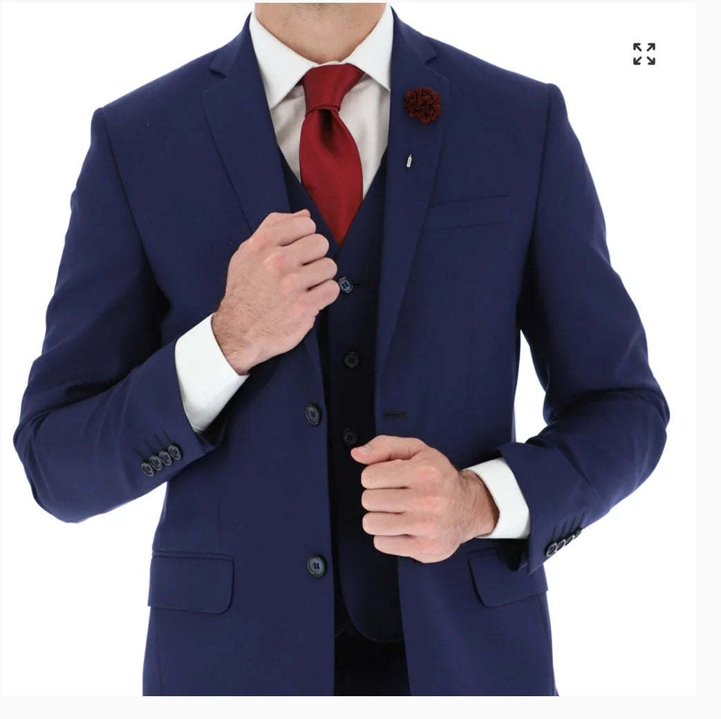 Traje Indigo (3 piezas) – Casa Sandoval